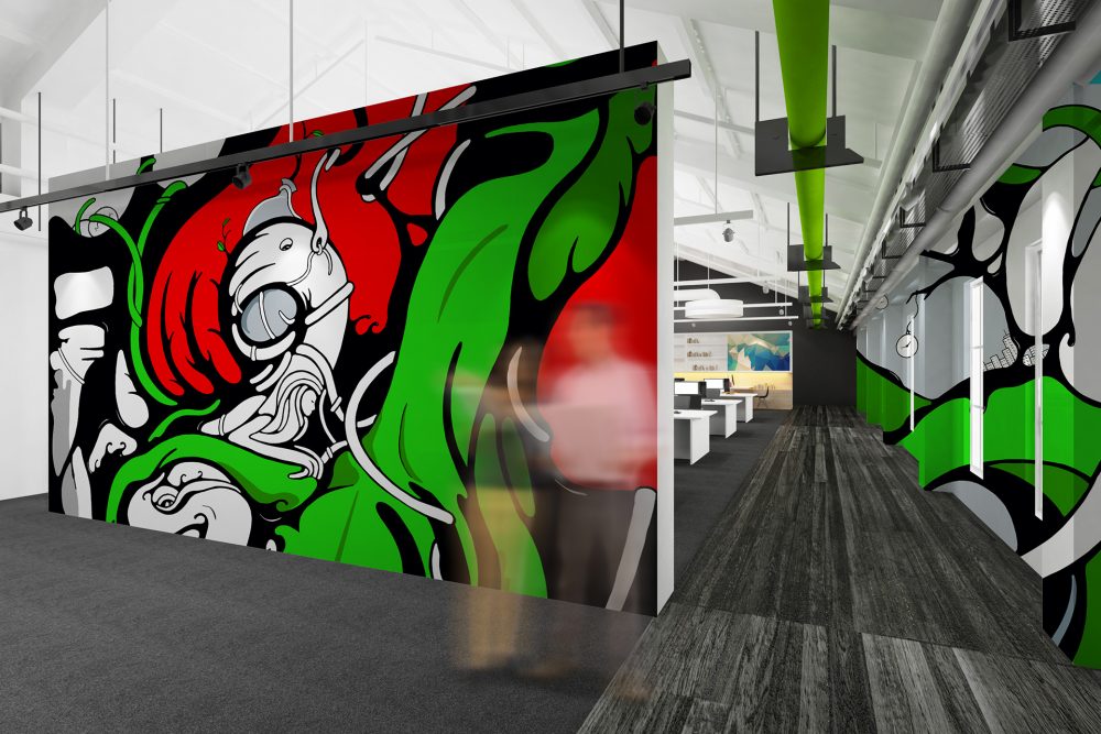 The Grapevine Wall – An immersive art experience with augmented reality ...