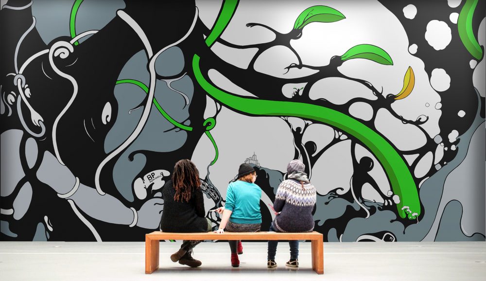 Murals – The Grapevine Wall